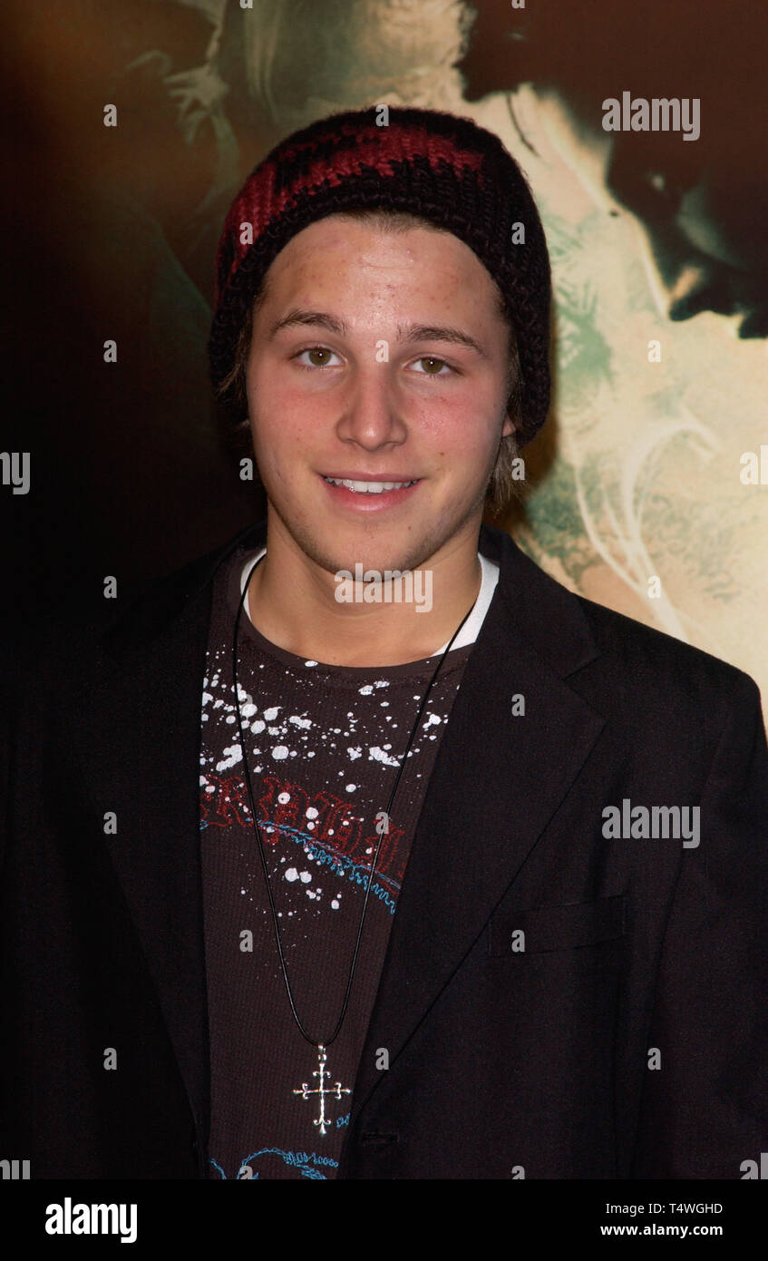 LOS ANGELES, CA. February 16, 2005: Actor SHAWN PYFROM at the world ...