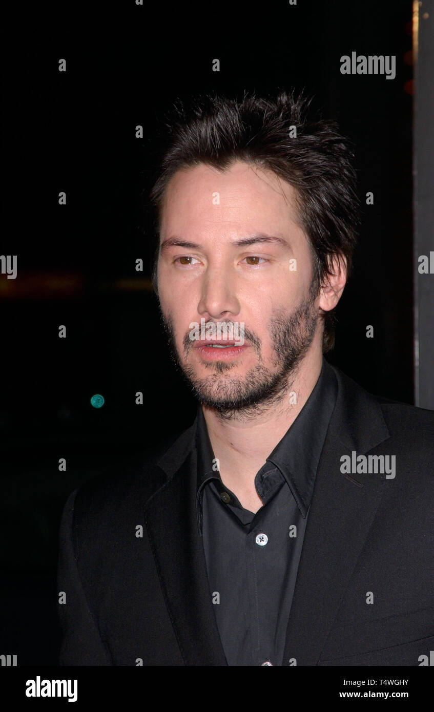 Constantine 2005 keanu reeves hi-res stock photography and images - Alamy