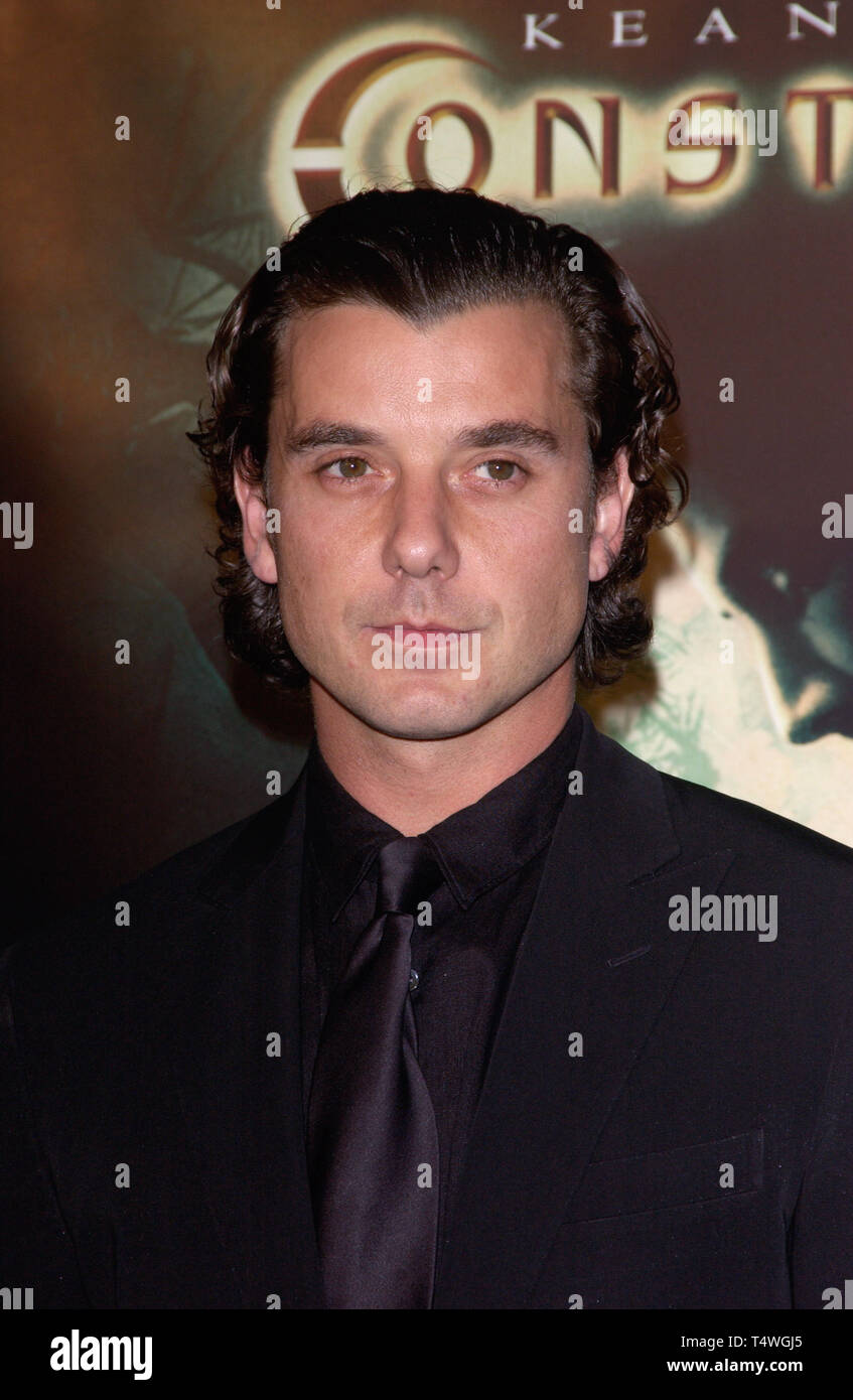 LOS ANGELES, CA. February 16, 2005: Actor/singer GAVIN ROSSDALE at the ...