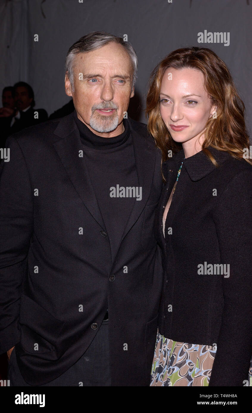 Dennis hopper and wife victoria hi-res stock photography and images - Alamy