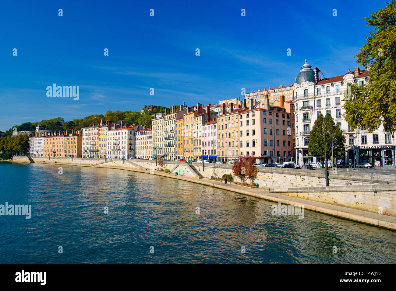 Lyon city view hi-res stock photography and images - Alamy