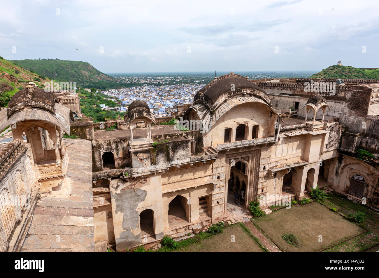 Bundi view from Garh Palace, Bundi, Rajasthan, India Stock Photo - Alamy