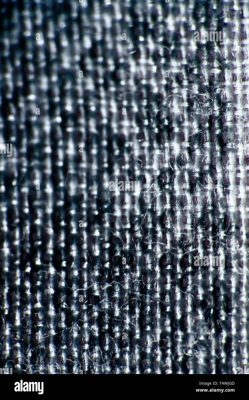 industrial fabric with invisible zoom ultra macro of strucrure threads ...