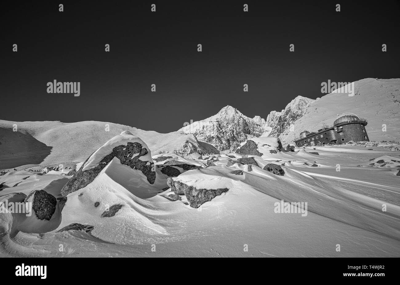High tatras slovakia Black and White Stock Photos & Images - Alamy