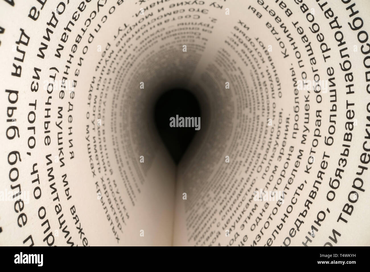 Words In A Book Background