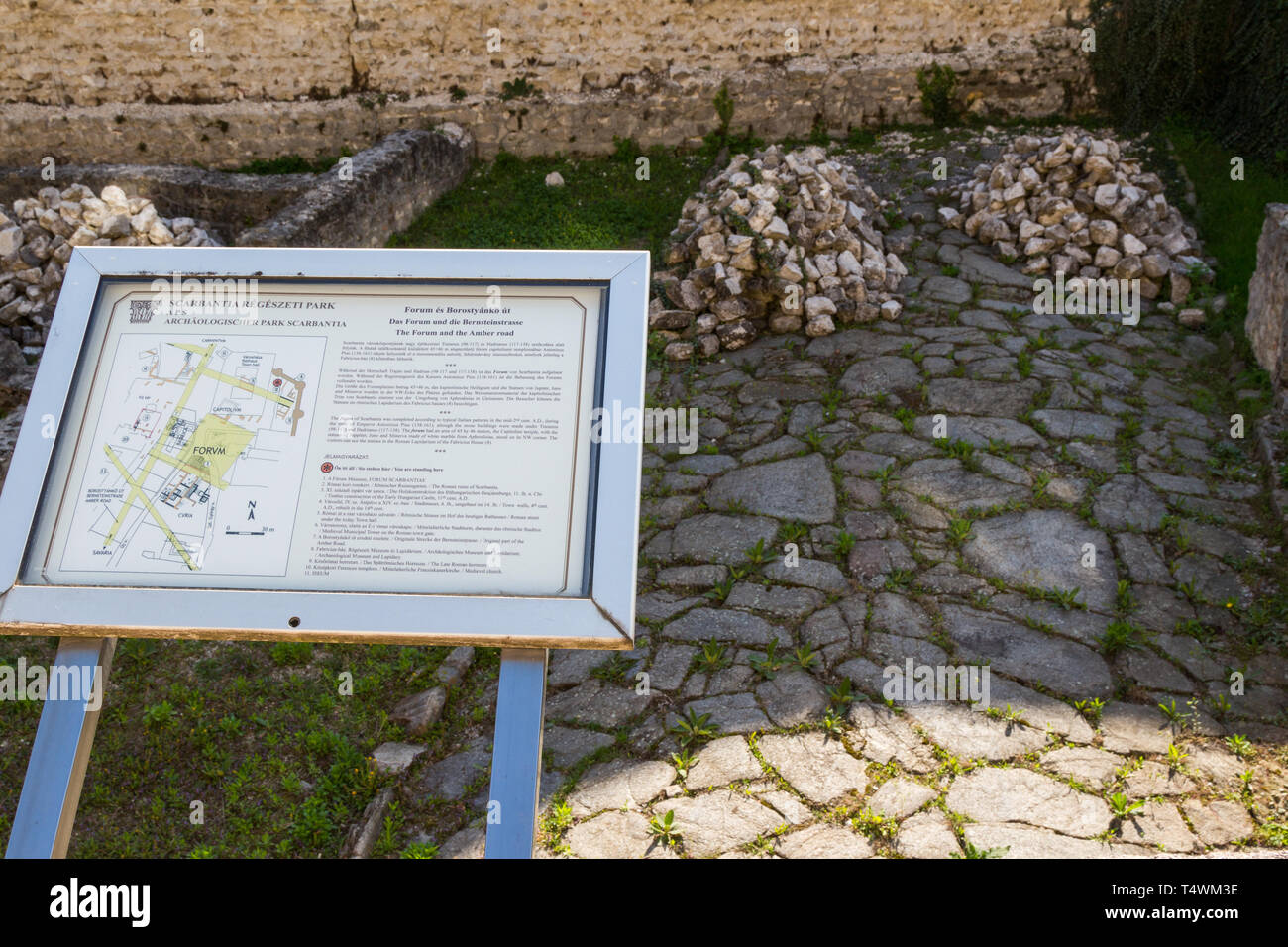 Ancient roman amber road hi-res stock photography and images - Alamy