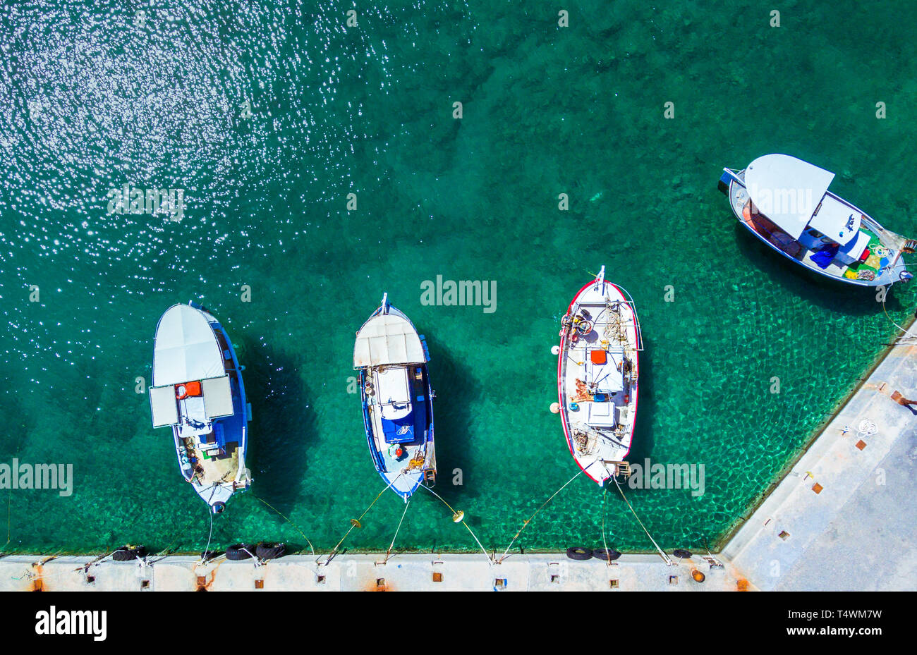 Views of traditional greek village of Milatos, Crete, Greece Stock ...