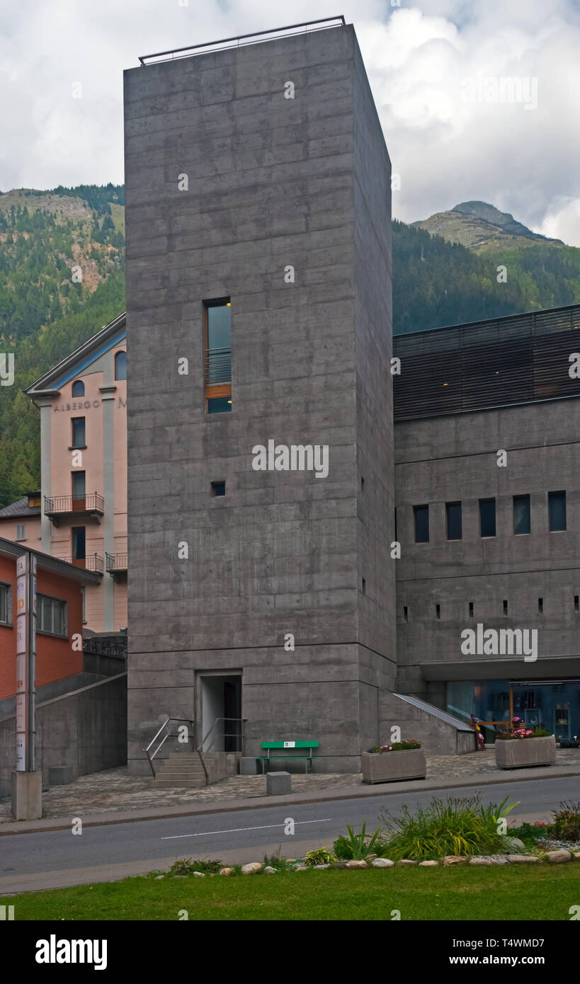 Examples of the modern day Swiss architecture Stock Photo - Alamy