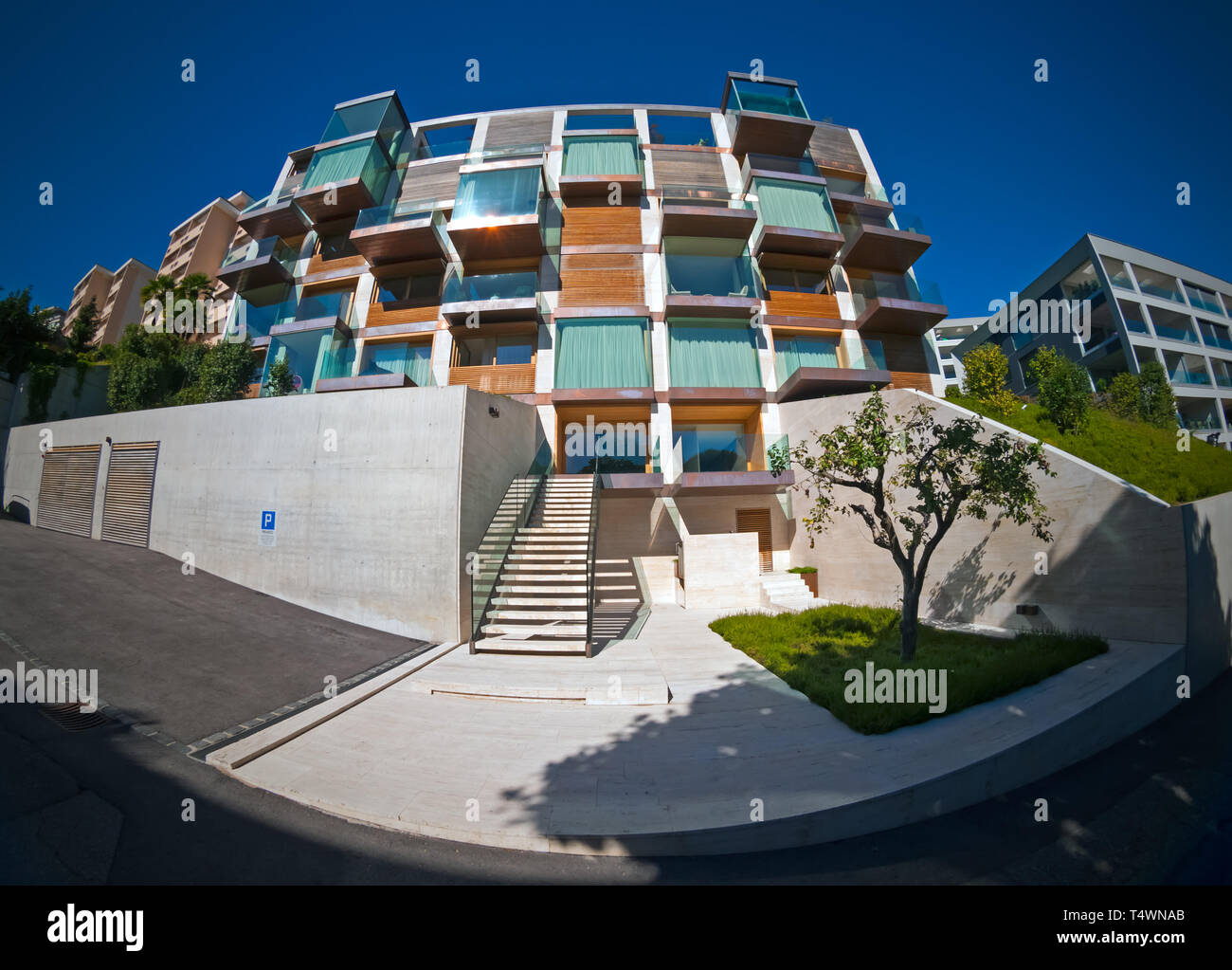 Lugano architecture hi-res stock photography and images - Alamy