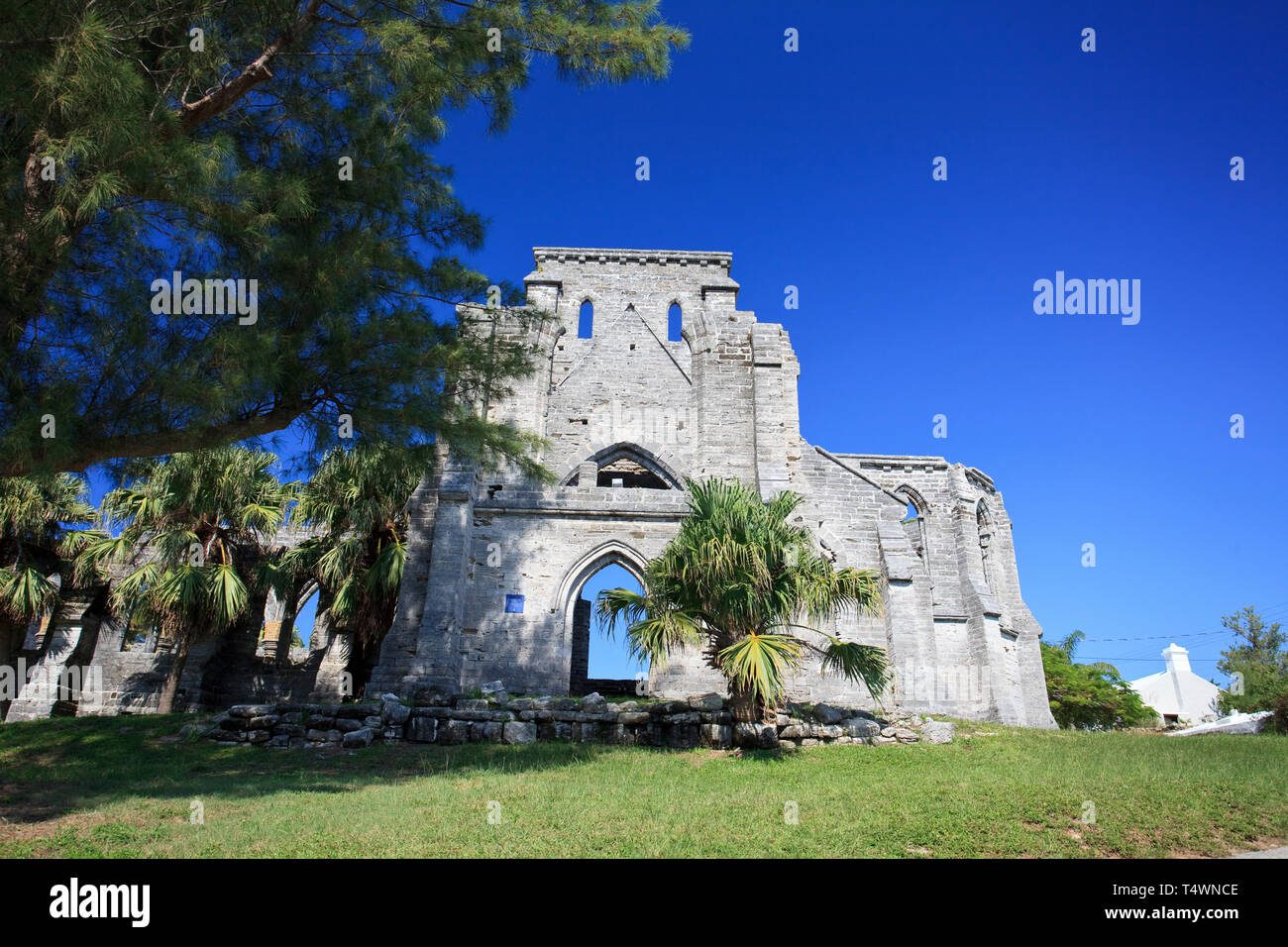 Bermuda, South Coast, St. George's Parish, Unfinished Church Stock ...