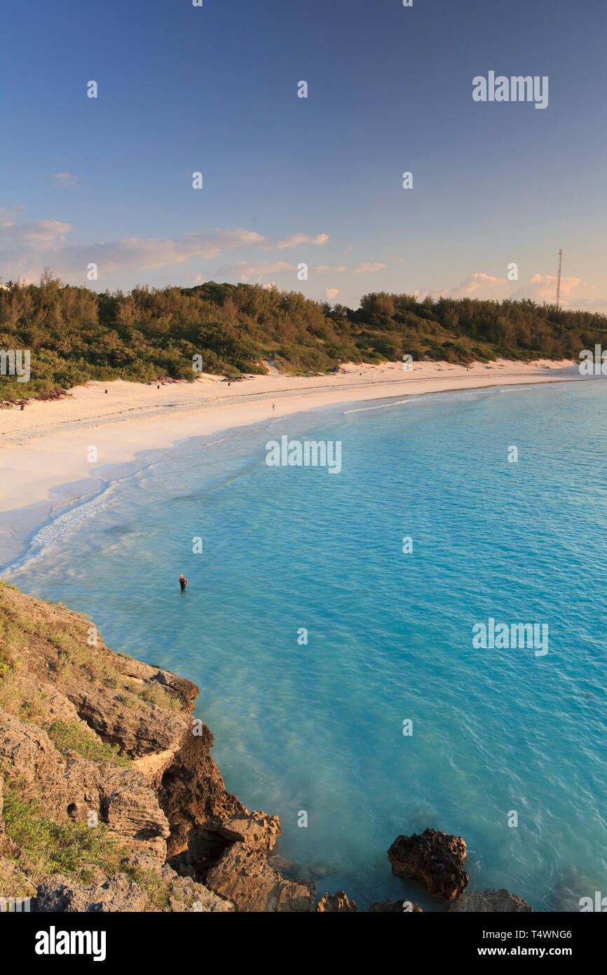 Bermuda, Southhampton Parish, Warwick Long bay Beach Stock Photo - Alamy