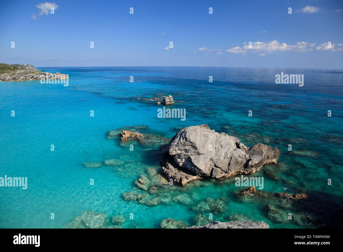 Bermuda, Southhampton Parish, Warwick Long bay Beach Stock Photo - Alamy