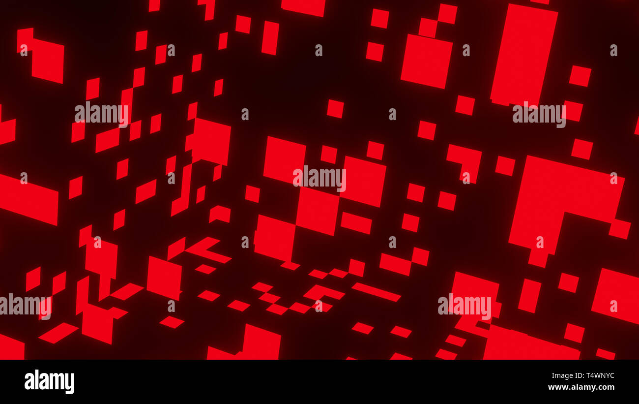 Technology abstract red hi-res stock photography and images - Alamy