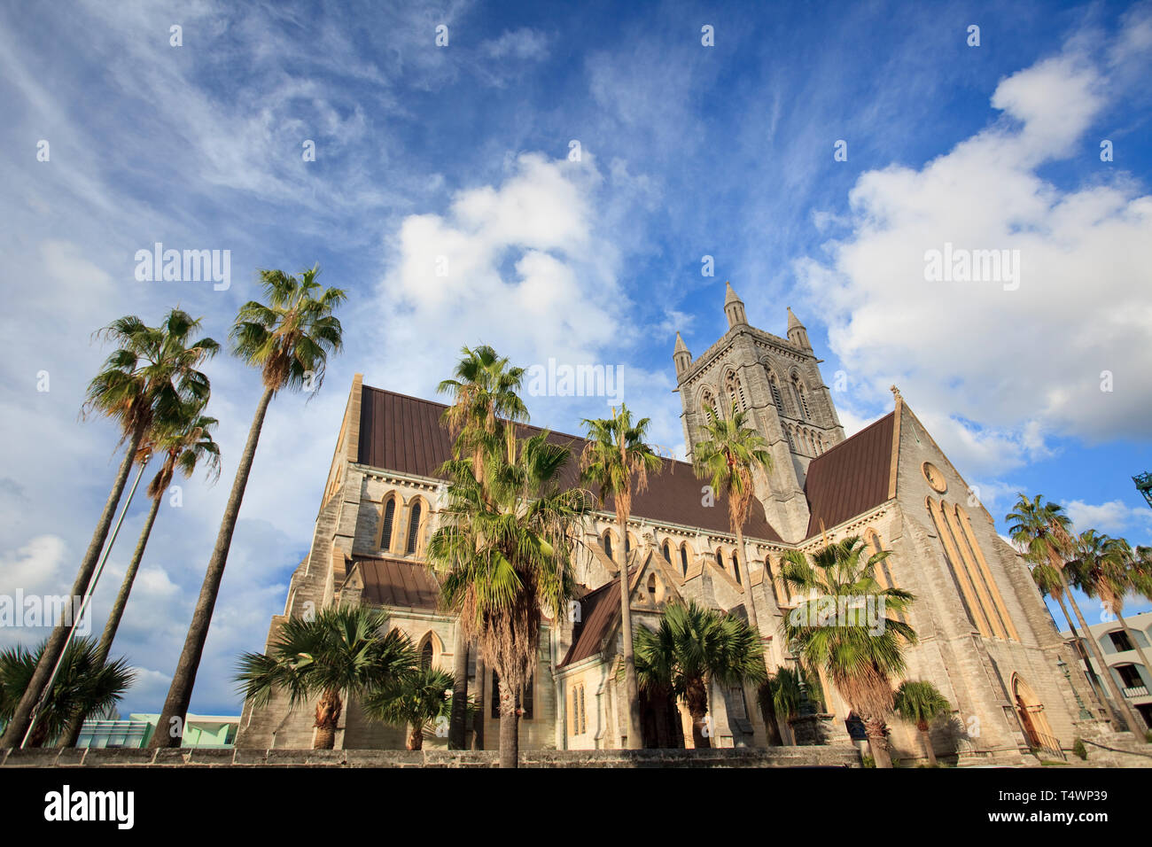 Bermuda, Hamilton, Cathedral of the Most Holy Trinity Stock Photo - Alamy