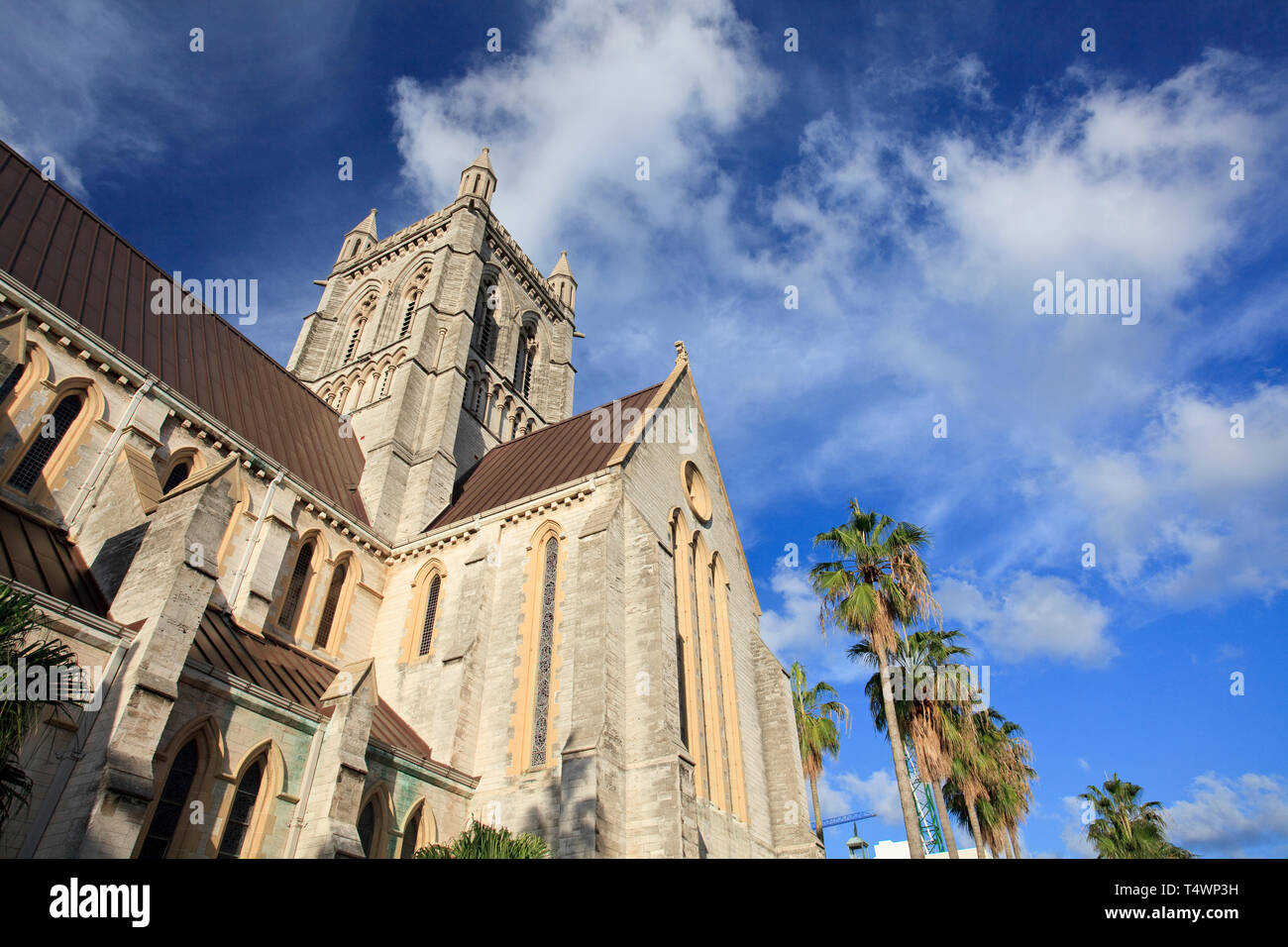 Bermuda, Hamilton, Cathedral of the Most Holy Trinity Stock Photo - Alamy