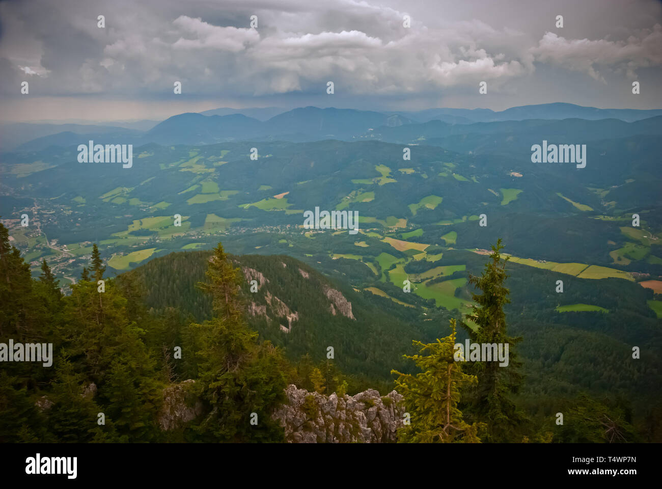 Hiking in the Raxalpe, Lower Austria Stock Photo - Alamy