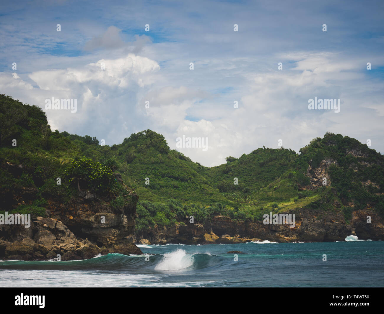 Java Beach Landscape 5 Stock Photo - Alamy