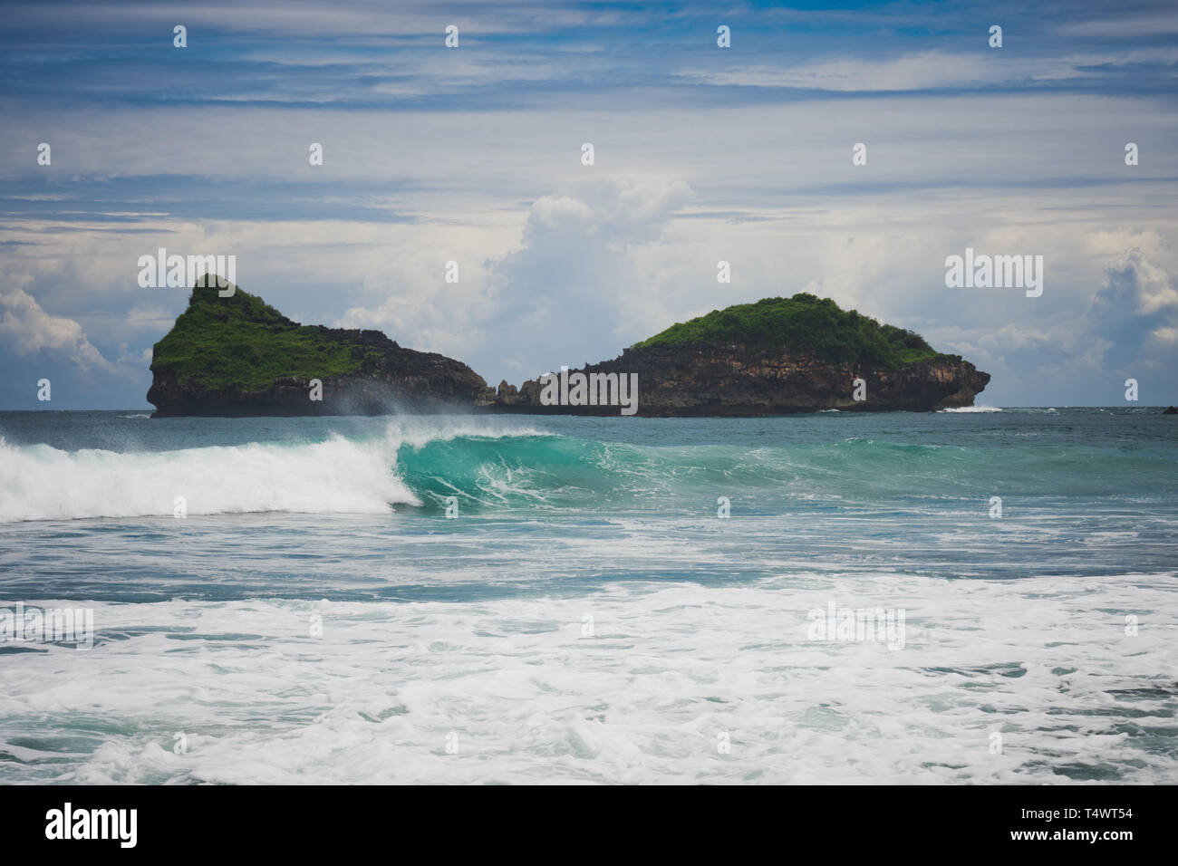 Java Beach Landscape 4 Stock Photo - Alamy
