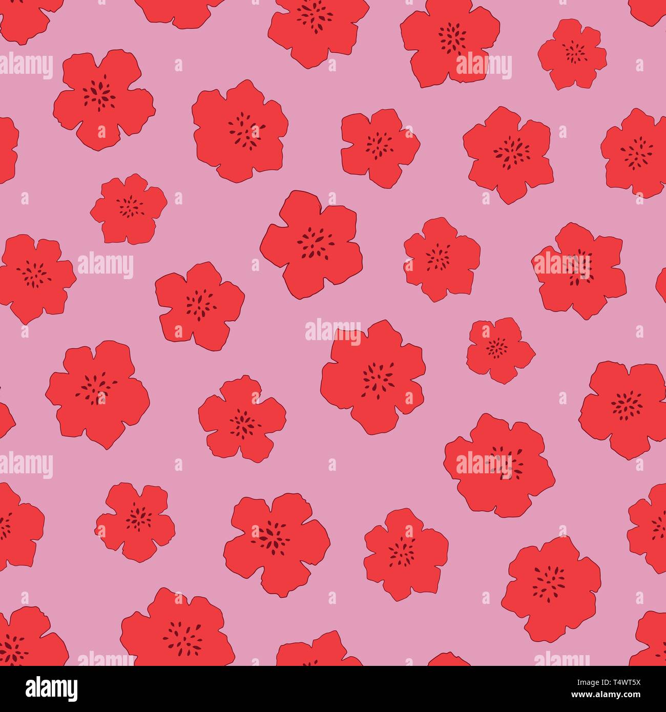 Simple hibiscus hi-res stock photography and images - Alamy