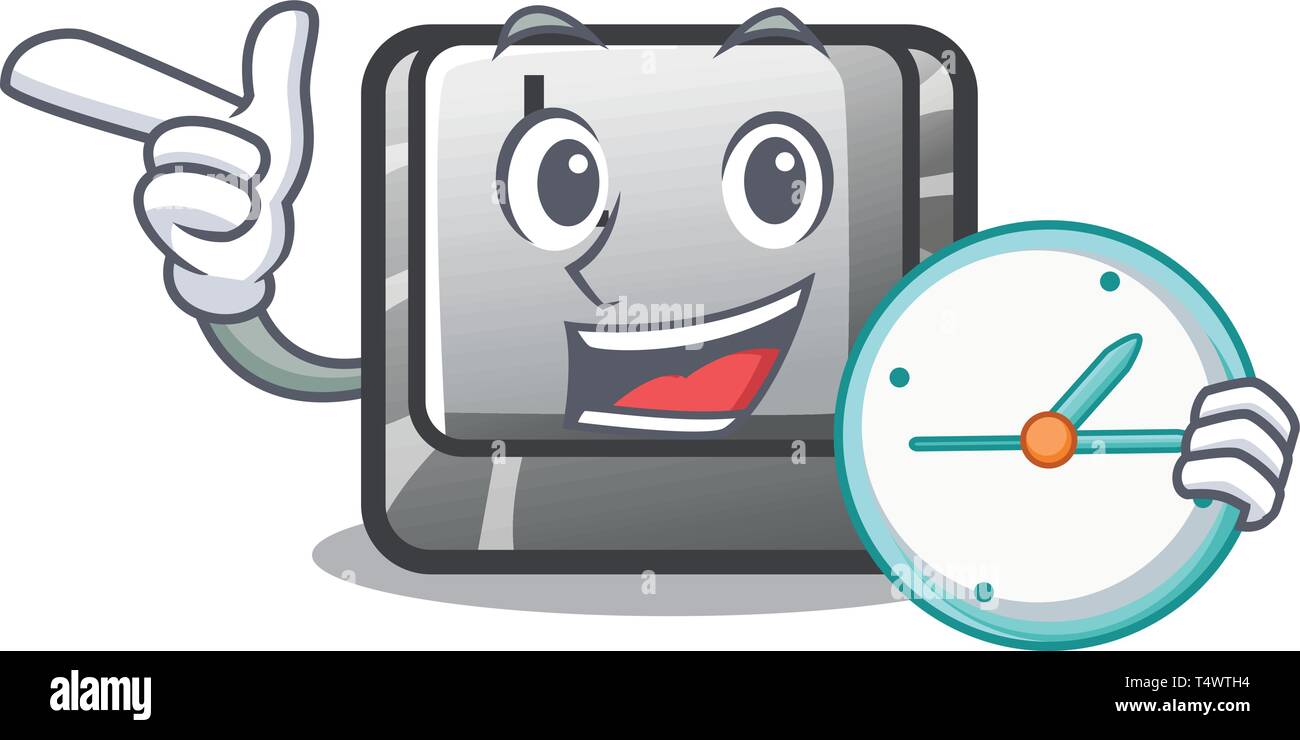 L clock Stock Vector Images - Alamy