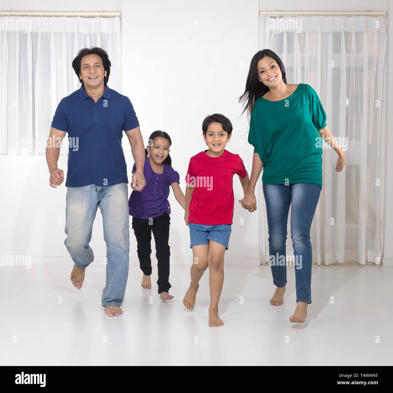 Indian kids active hi-res stock photography and images - Alamy