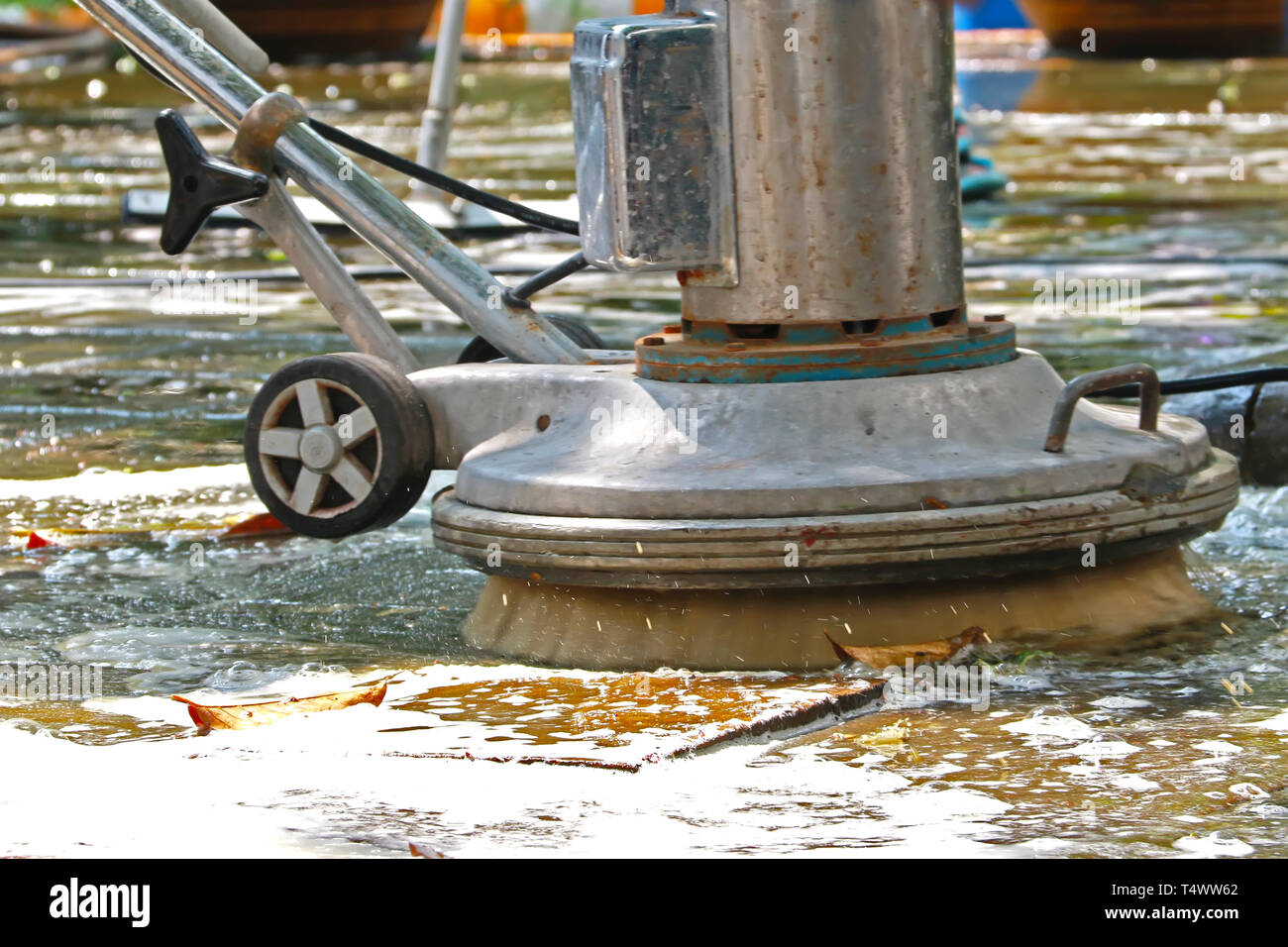 Floor cleaning machine hi-res stock photography and images - Alamy