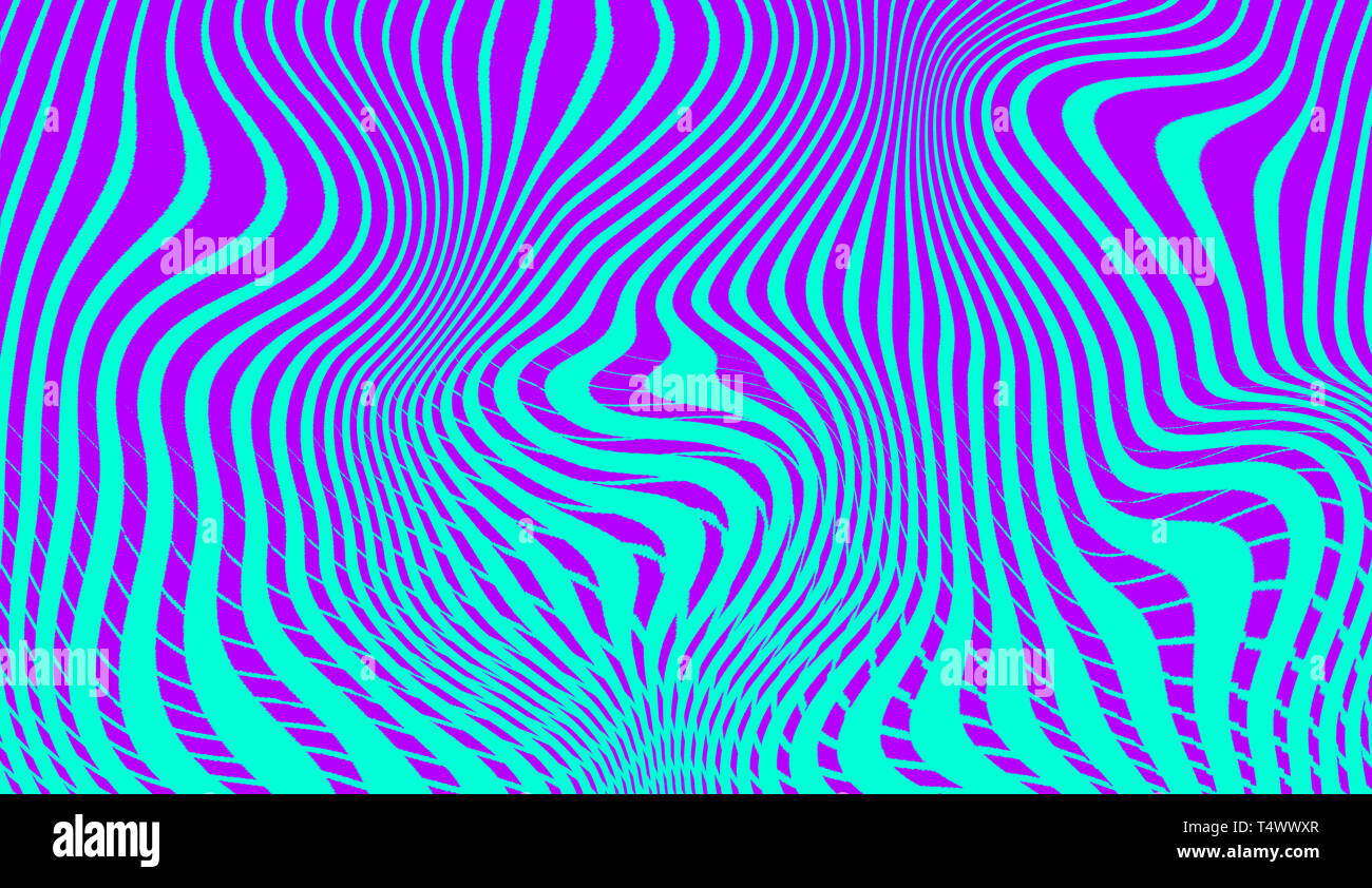 Hypnosis halftone blue and purple psychedelic art . Graphic trendy ...