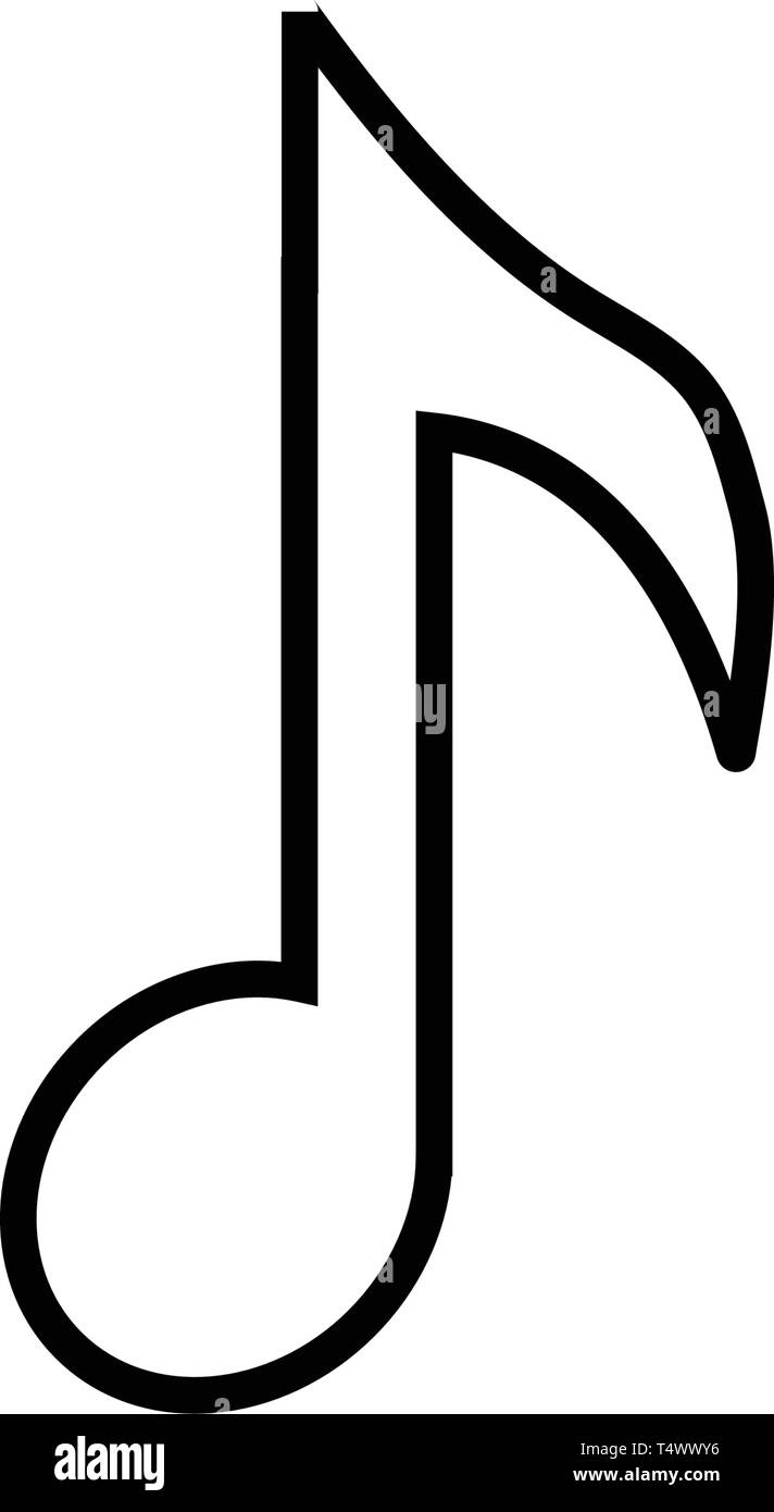 Music note graphic design template vector isolated illustration Stock ...