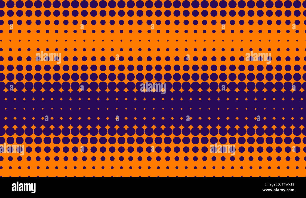 Abstract duotone background . Halftone texture . Trendy gradient orange ...