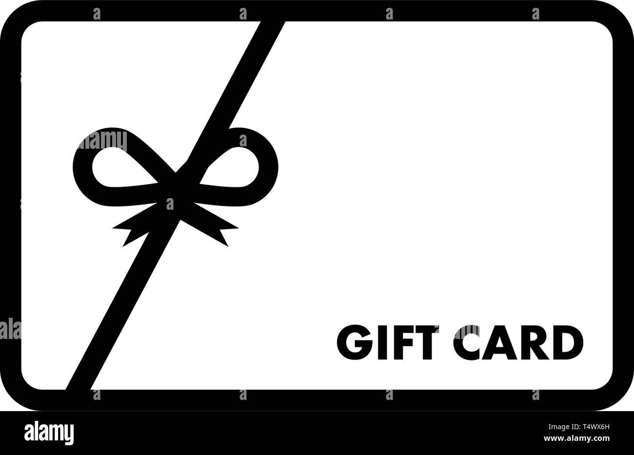 Gift voucher template business vector Black and White Stock Photos ...