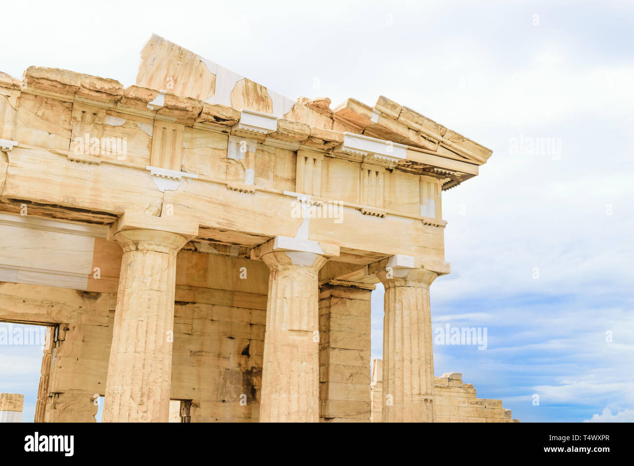 Propylaea monumental gate hi-res stock photography and images - Alamy