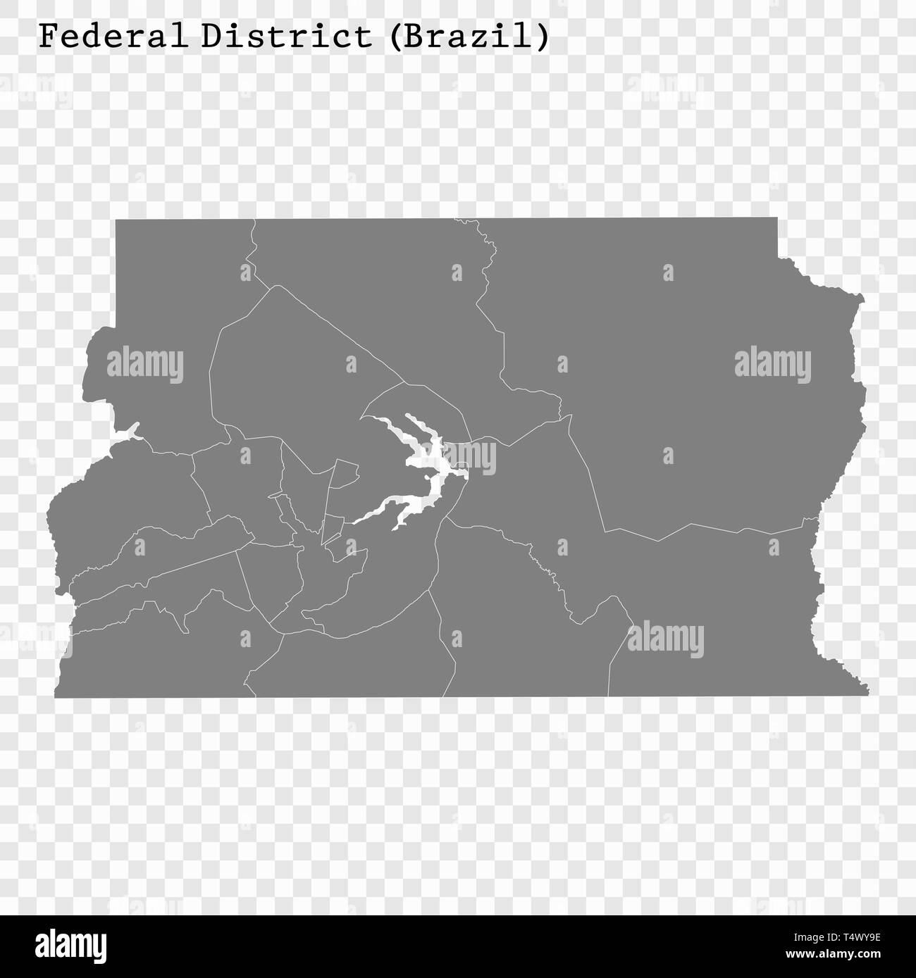 Distrito Federal Map 5 Maps Of Distrito Federal Image: PICRYL Public
