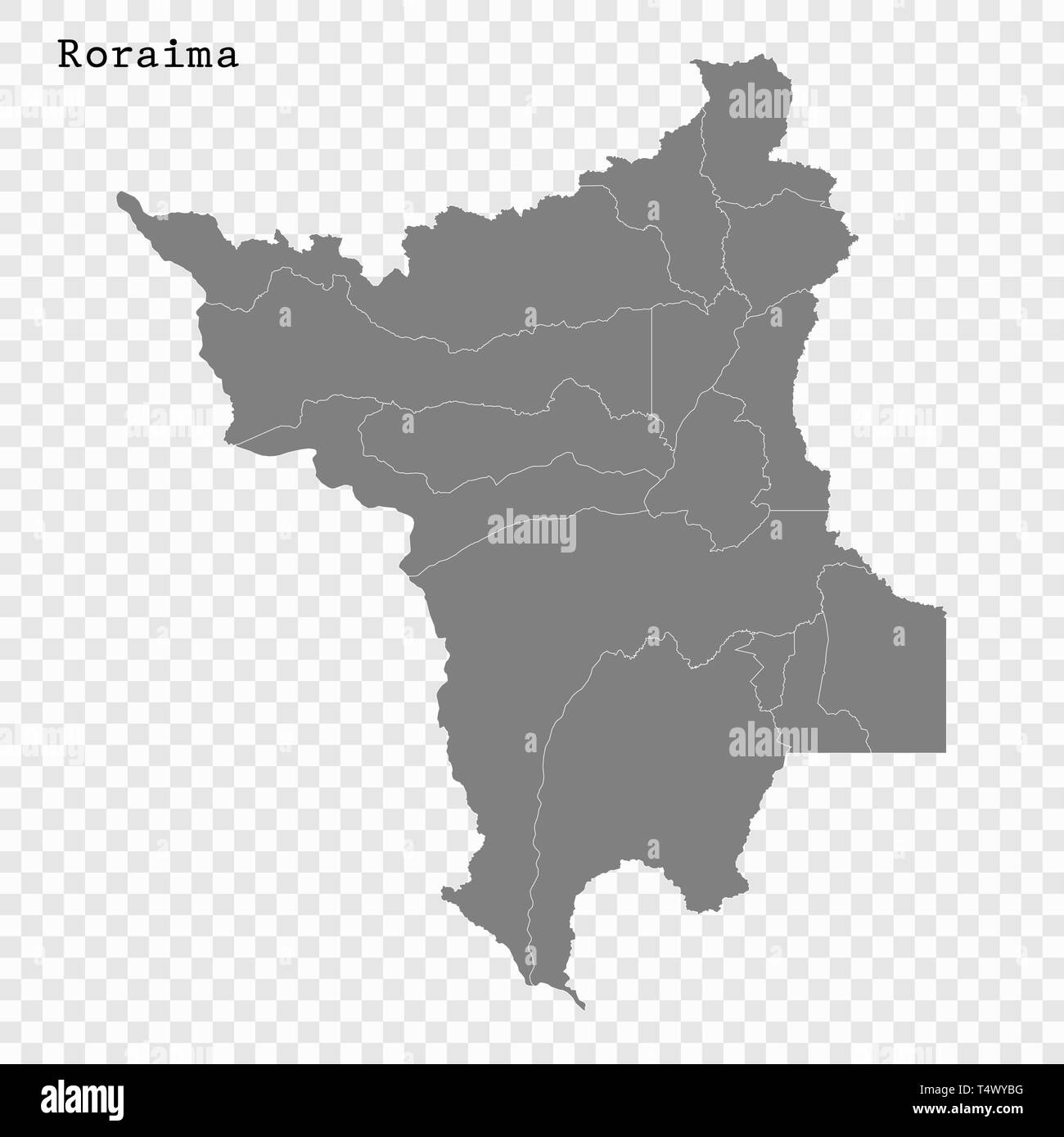 Roraima outline Stock Vector Images - Alamy