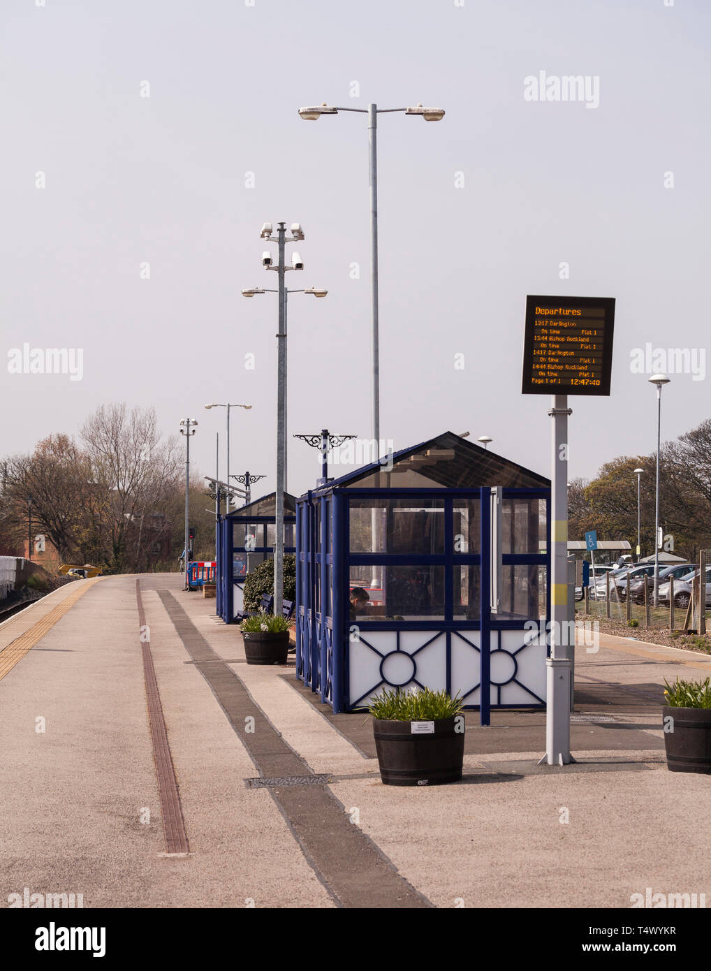 The railway station at Saltburn by the Sea,England,UK Stock Photo - Alamy