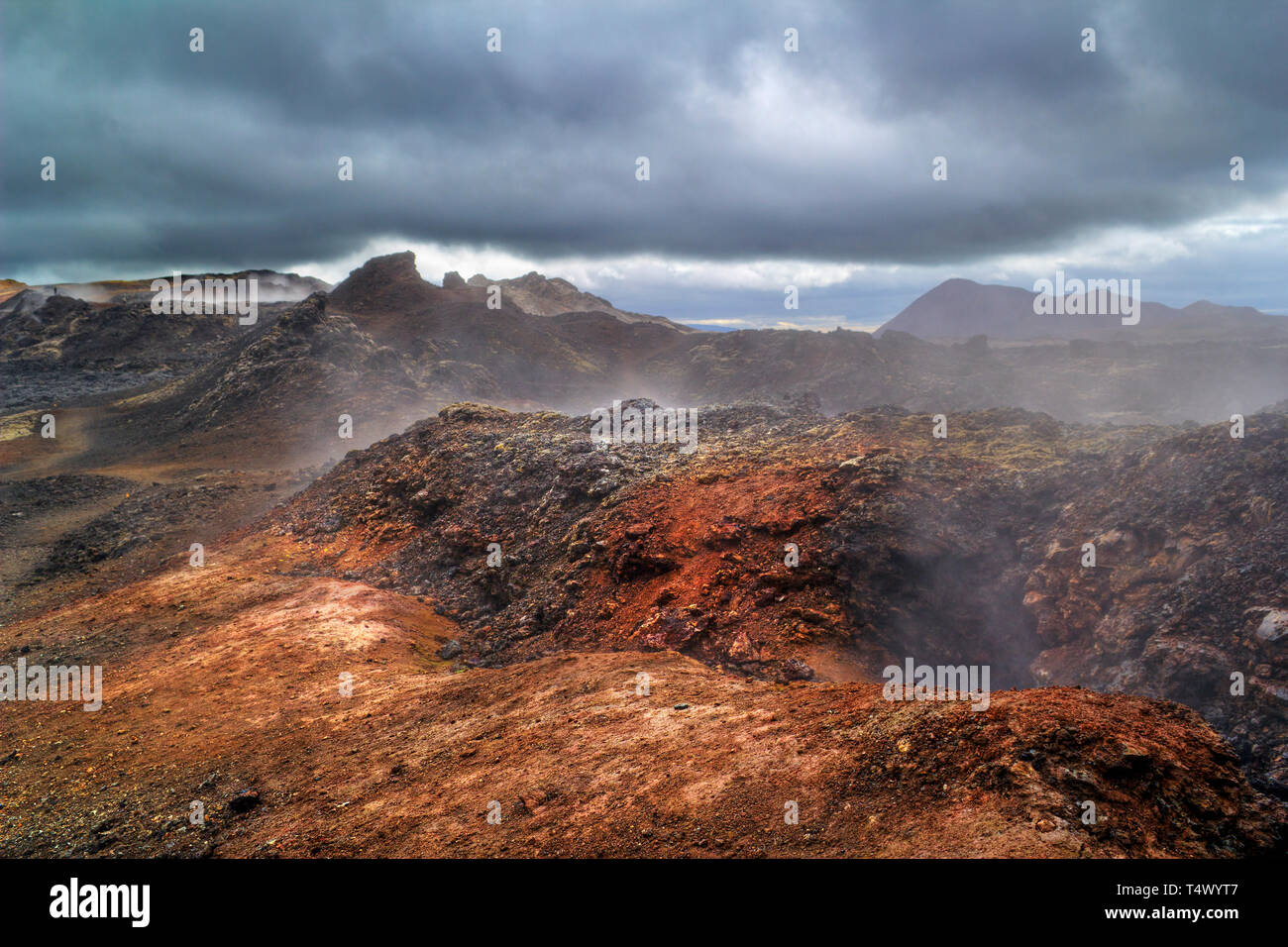 Fumarole of volcano hi-res stock photography and images - Alamy
