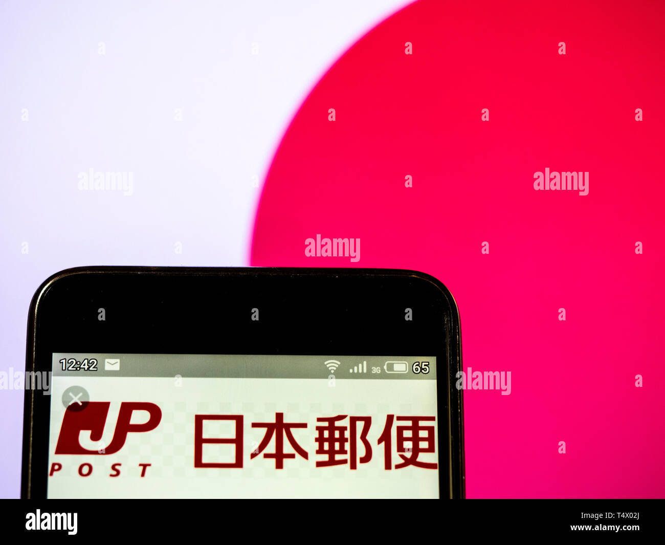 Japan post holdings logo hi-res stock photography and images - Alamy