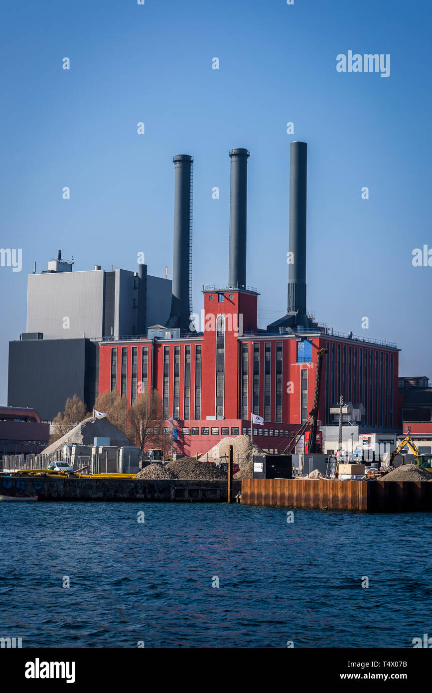 Rejuvenating an area around a disused power plant along Copenhagen ...