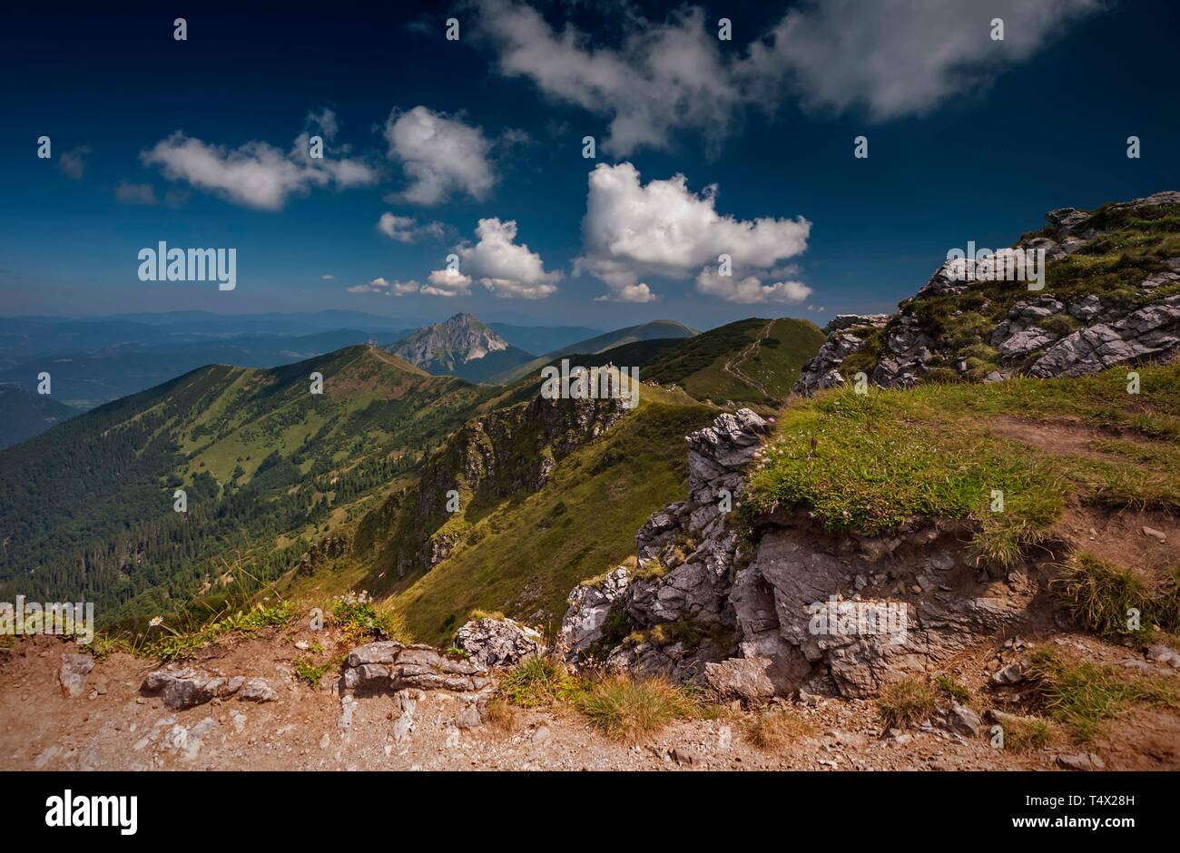 Lesser Fatra (Slovakian: Malá Fatra), Slovakia Stock Photo - Alamy