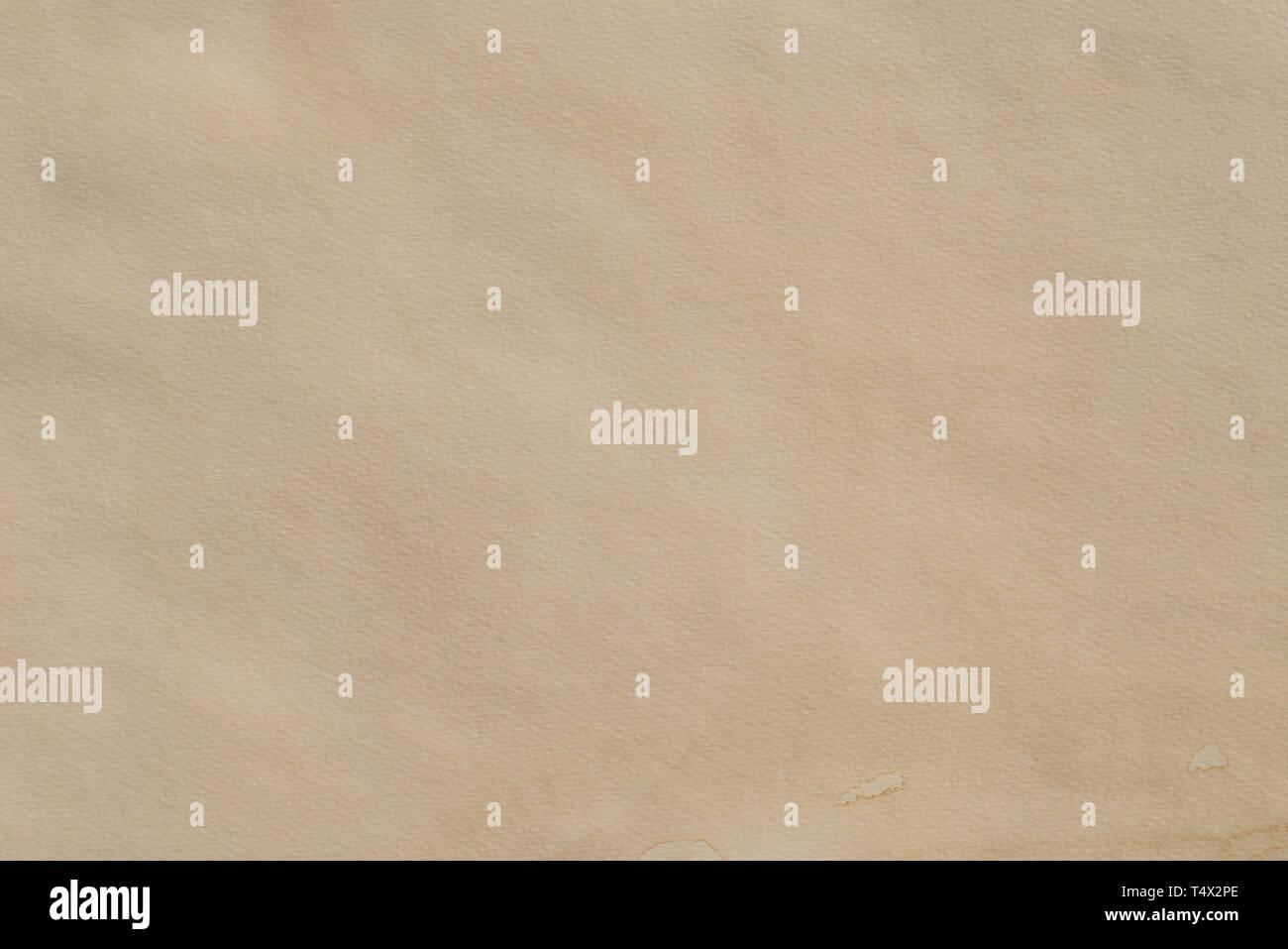 old stained paper background texture macro Stock Photo - Alamy
