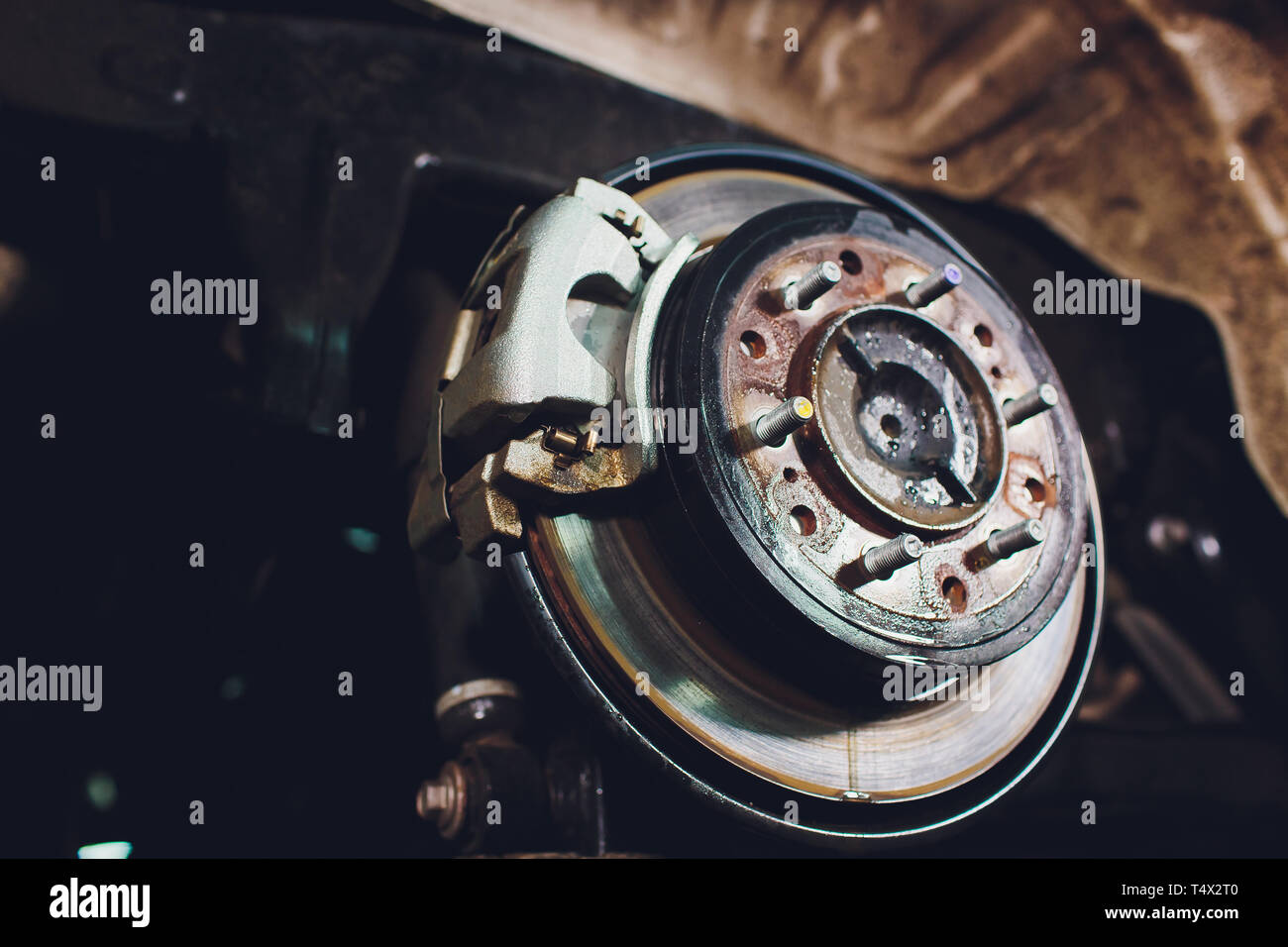 Broken front axle hi-res stock photography and images - Alamy