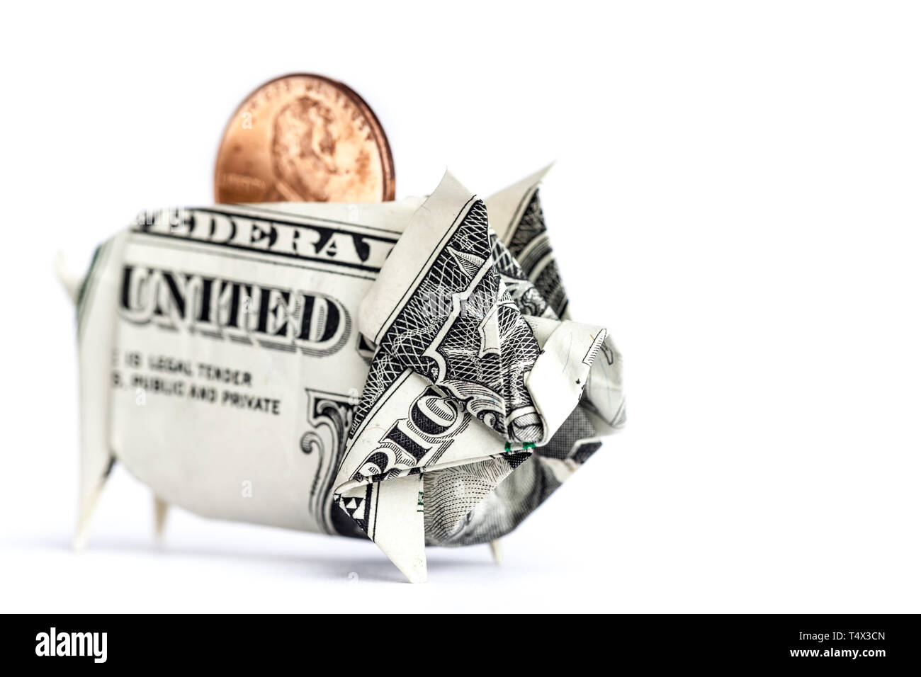 Money in a box Cut Out Stock Images & Pictures - Alamy