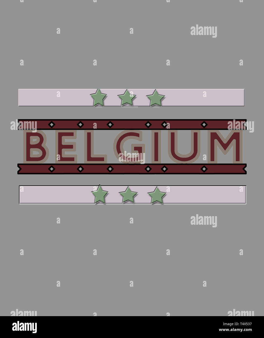 Belgium word hi-res stock photography and images - Alamy