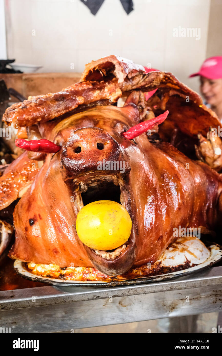 Pig mouth meat hi-res stock photography and images - Alamy