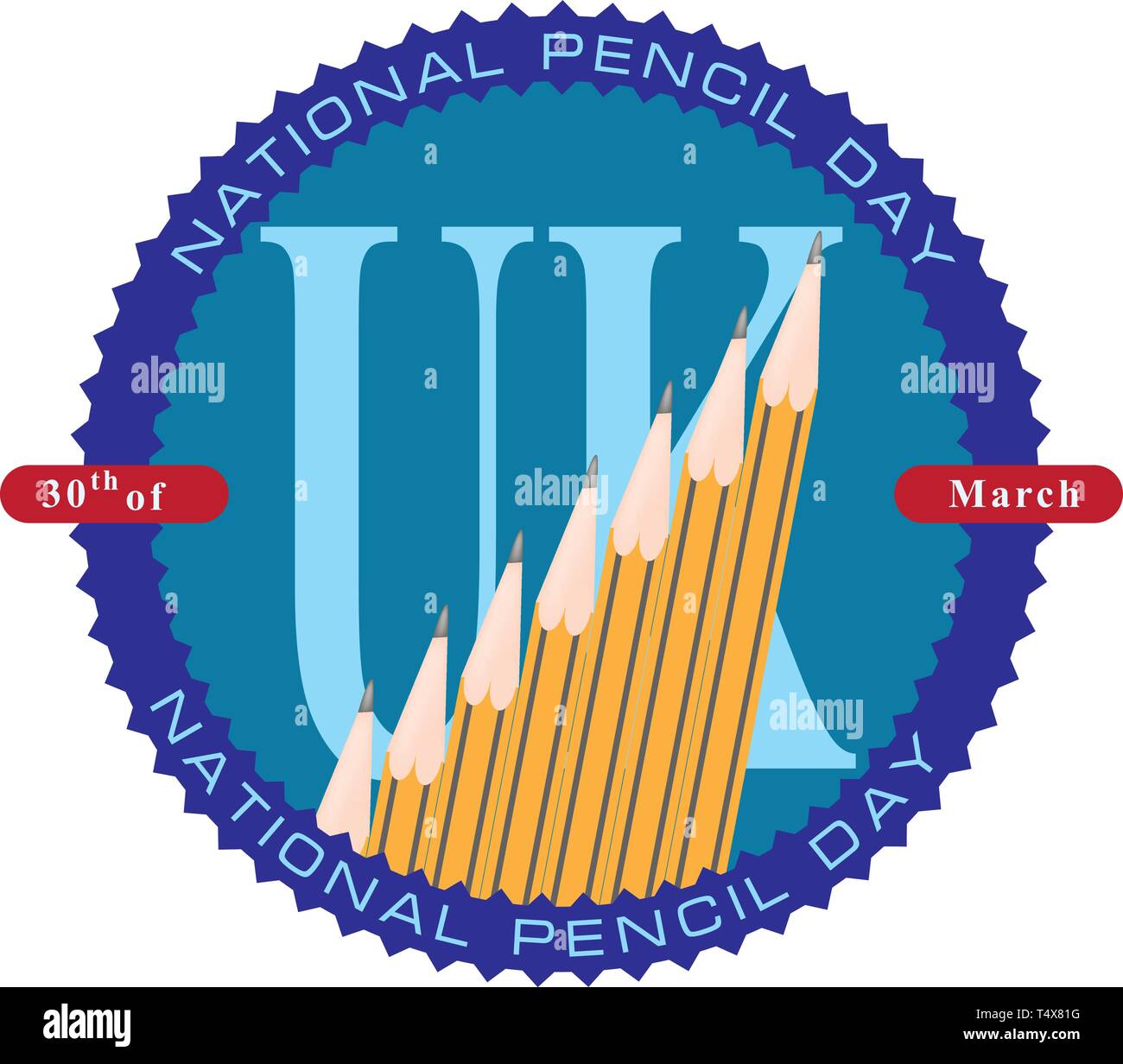 March 30th Stock Vector Images - Alamy