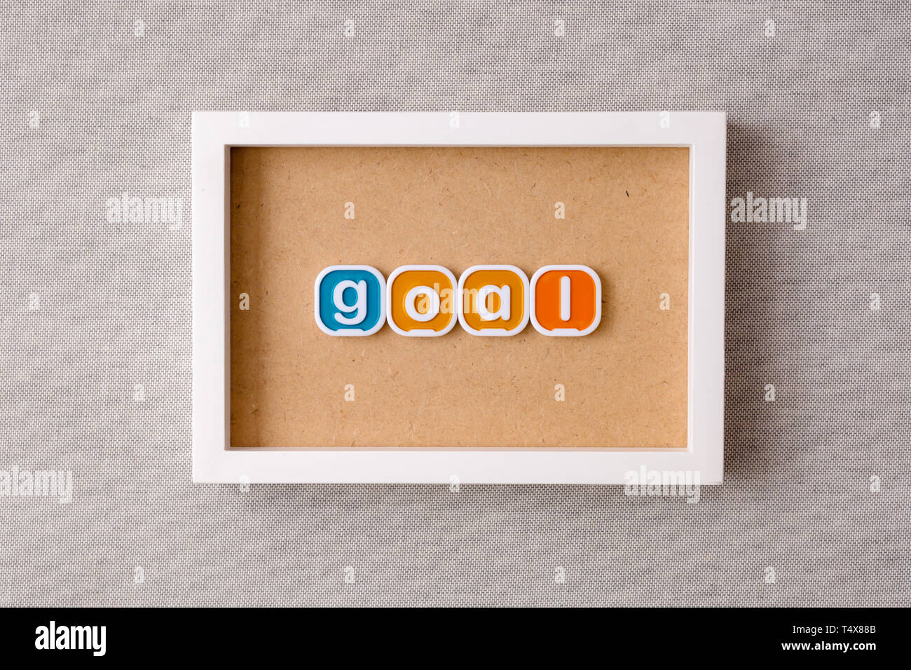 Goal word hi-res stock photography and images - Alamy