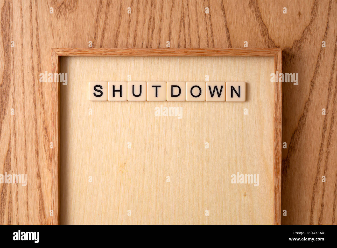 Wooden board word finance business hi-res stock photography and images ...