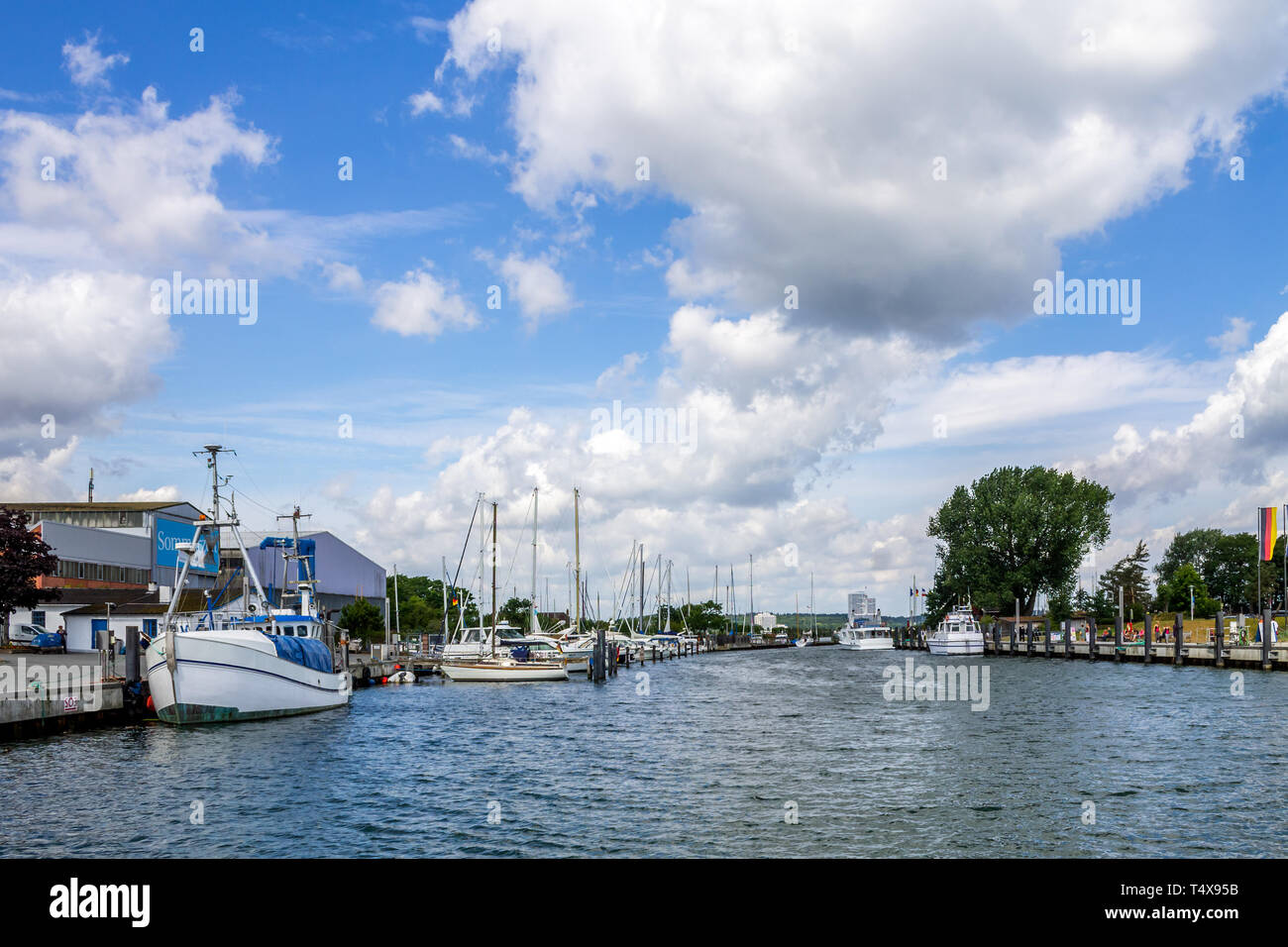 Marina in Niendorf, Germany Stock Photo - Alamy
