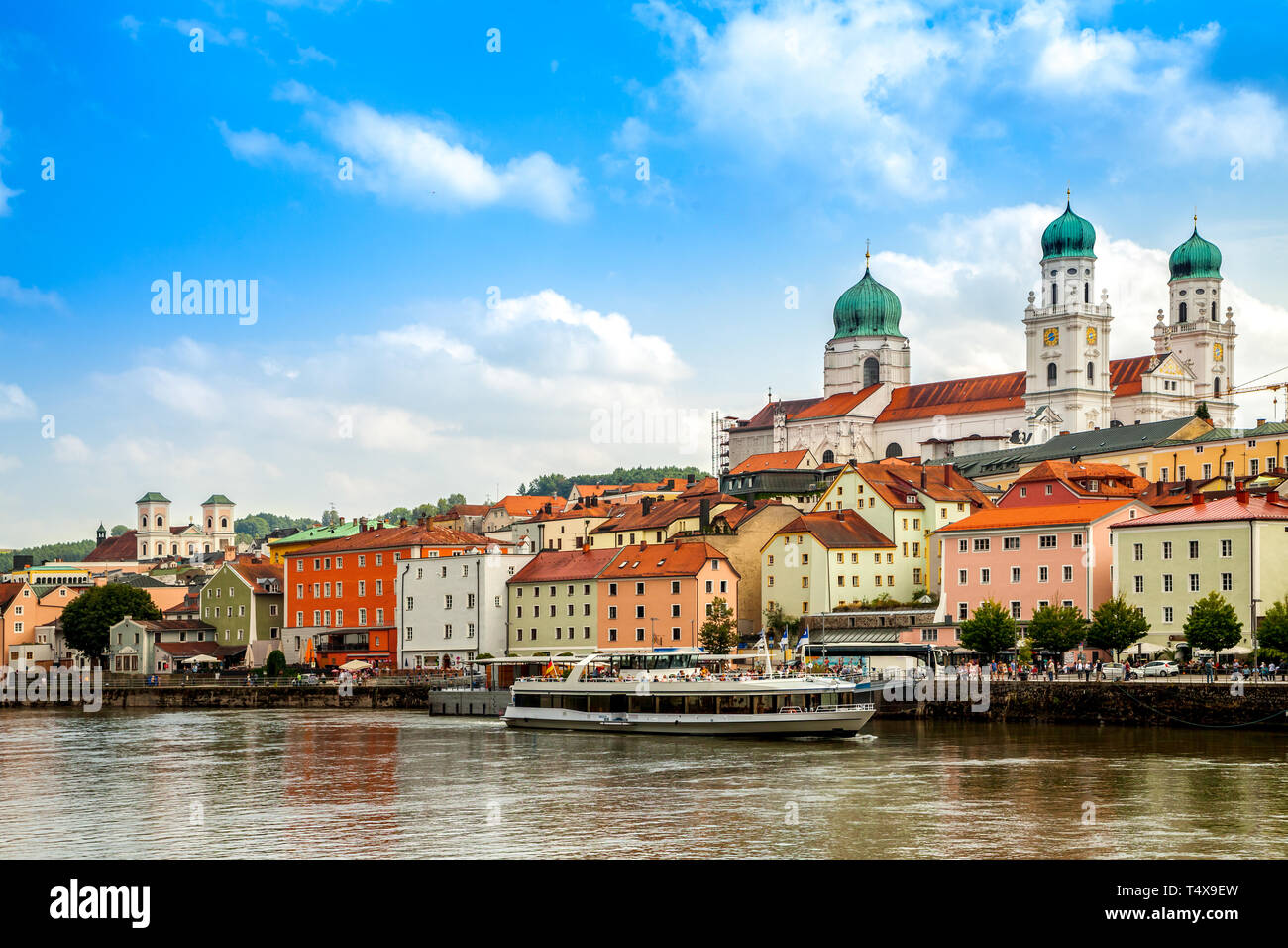 Dreiflüsseeck passau hi-res stock photography and images - Alamy