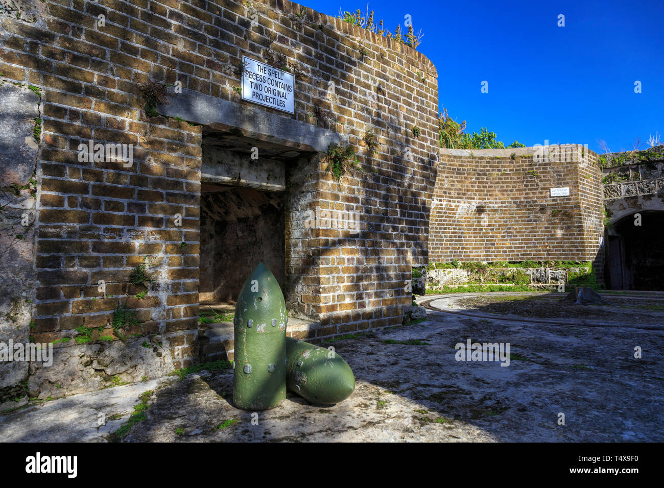 Bermuda, Hamilton, Fort Hamilton Stock Photo - Alamy