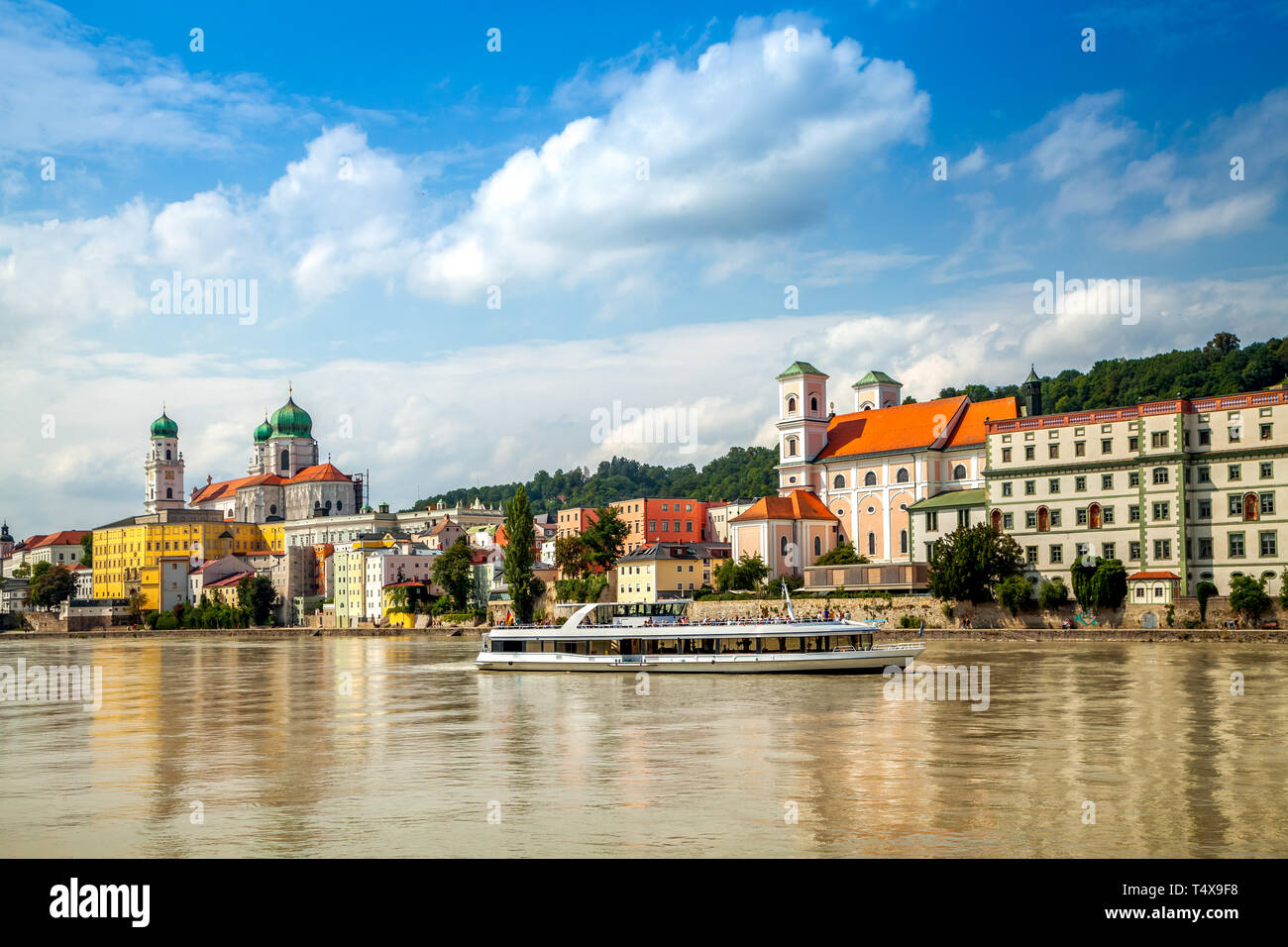 Dreiflüsseeck passau hi-res stock photography and images - Alamy